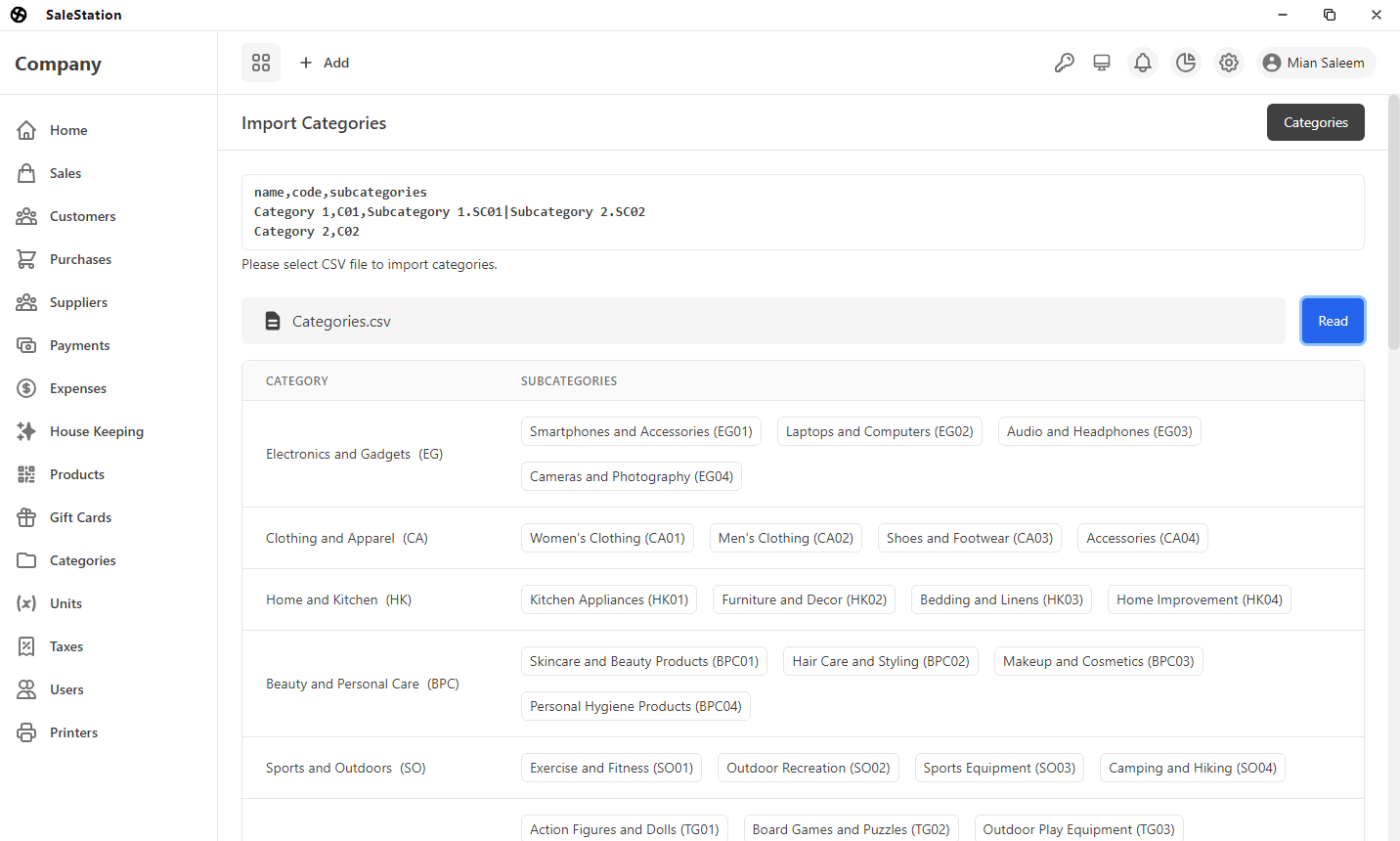 SaleStation - Point of Sale & Business Management System by Tecdiary